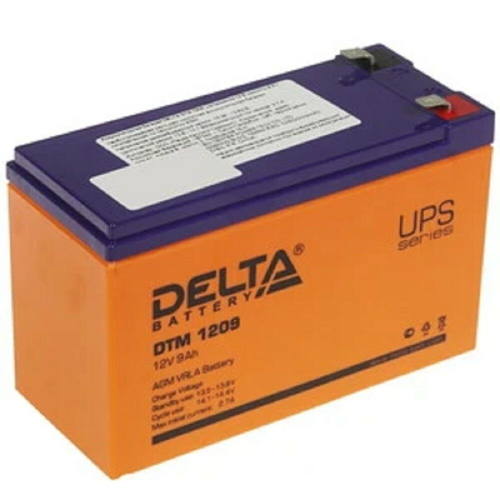 Батарея для ИБП Delta DTM 1209 12B, 9000мАч Свинцово-кислотный