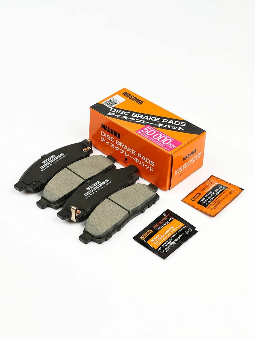 Колодки тормозные передние MASUMA MS-3900 Mitsubishi L200 05->, Pagero Sport II 08->