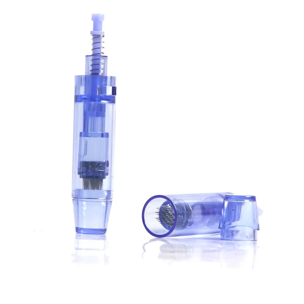 100 шт. Derma Pen Ultima A1 картриджи игла для ухода за лицом микроигольная ручка одноразовые байонетные запасные части иглы для татуировки
