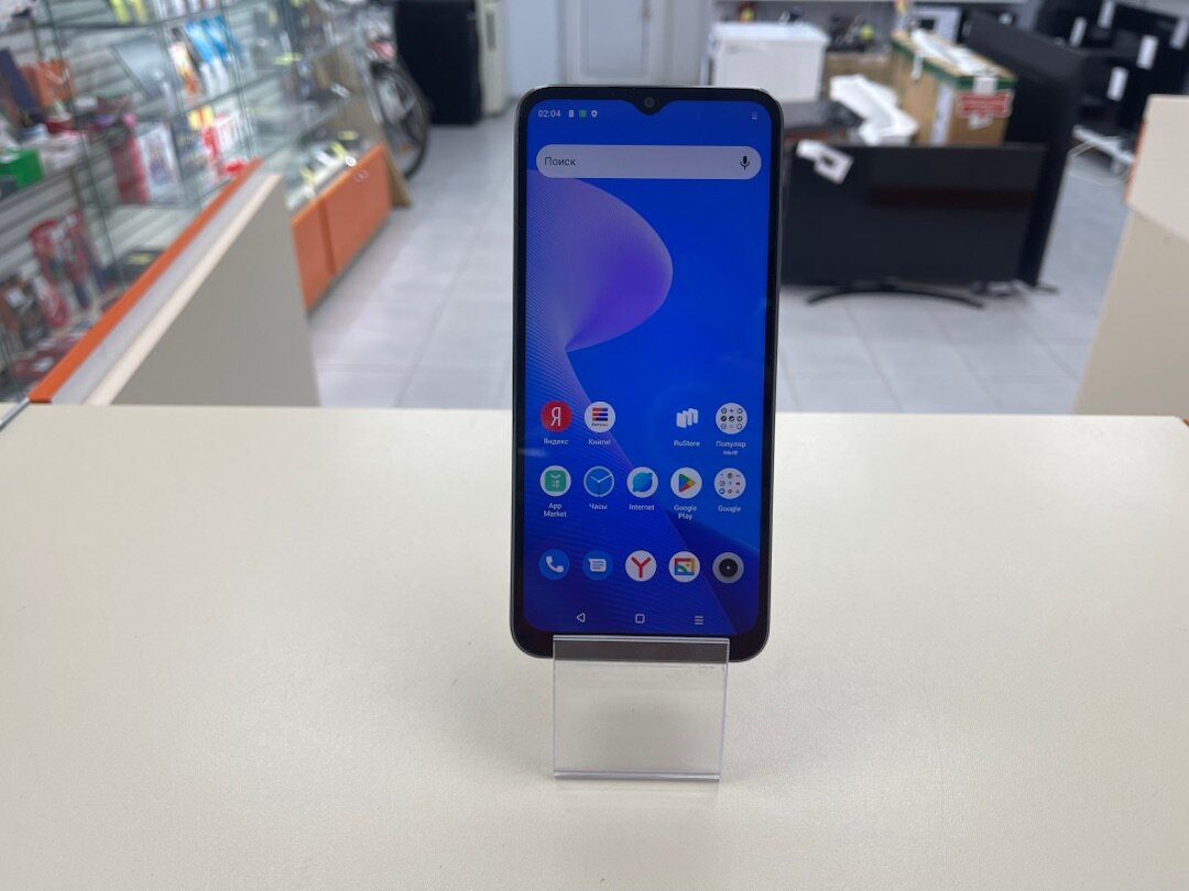Смартфон realme C30s 4/64 ГБ б/у уценка