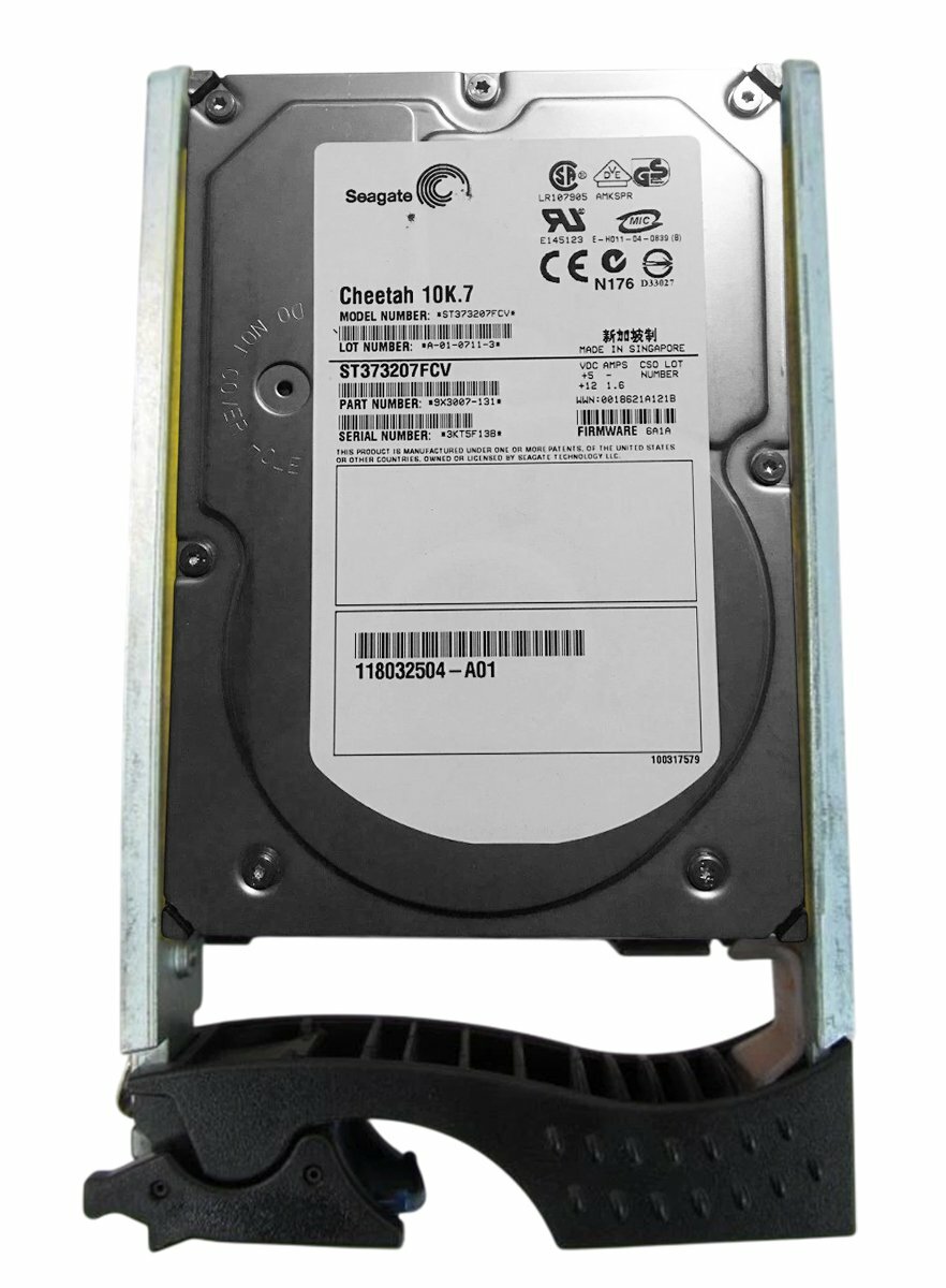 EMC EMC 73Gb 10000 Fibre Channel 3.5" HDD 118032504-A01