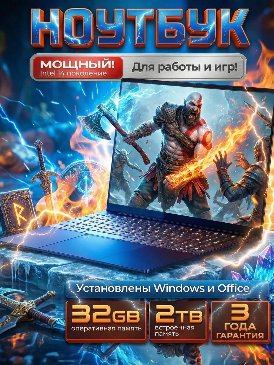 Ноутбук HiGH TECH R657 Intel H-Series RAM 32GB / SSD 2048GB