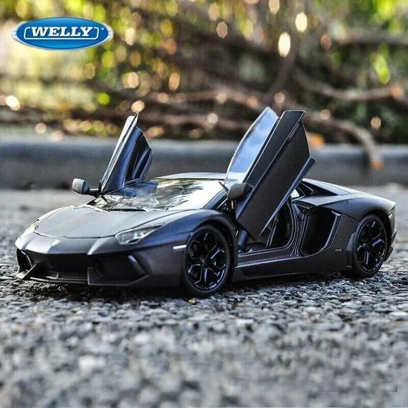 1:36 Lamborghini Aventador LP700-4 Alloy Car Model, Металлическая модель автомобиля, мальчик игрушечный подарок, хобби коллекция