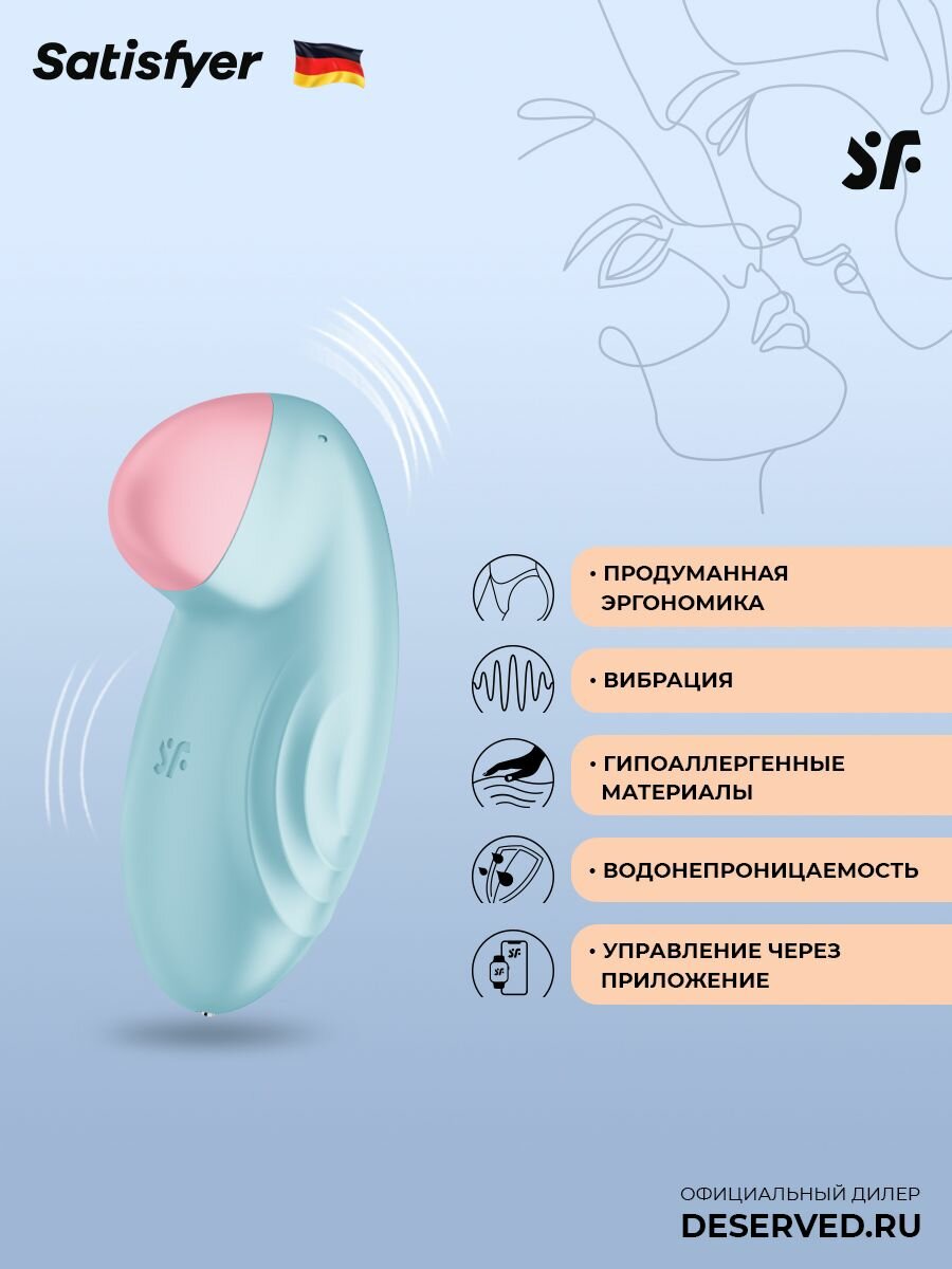 Стимулятор клитора Tropical Tip Connect App