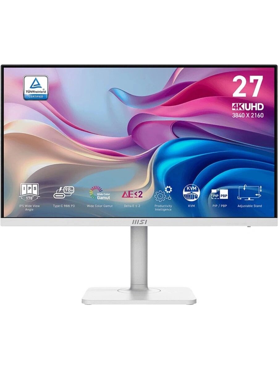 Монитор MSI 27" MD272UPHW белый