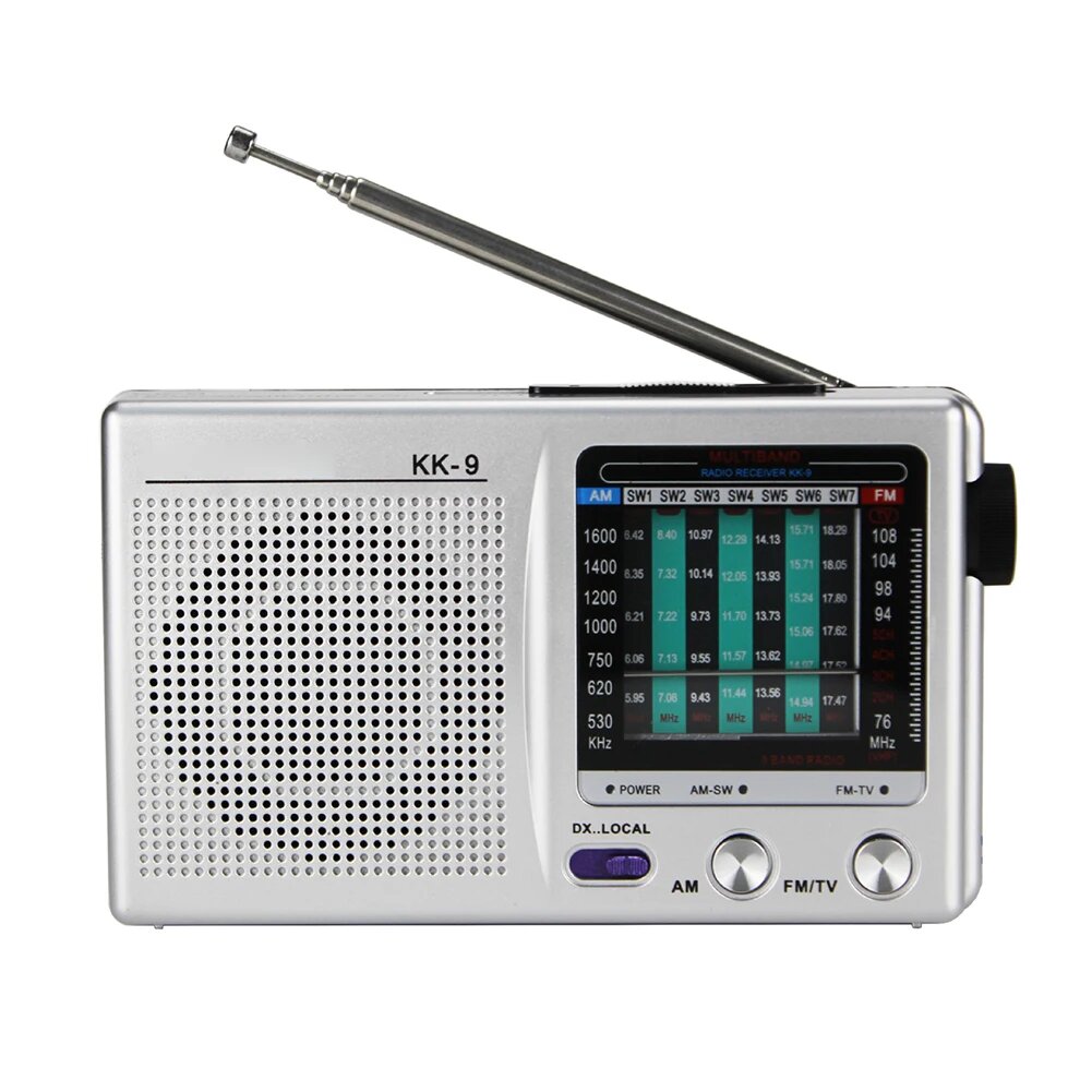 Портативное радио ALLOYSEED AM/FM/SW