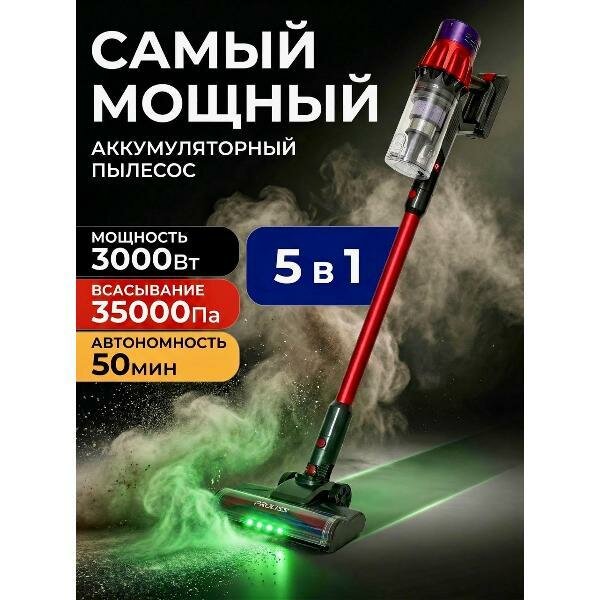 Пылесос вертикальный Proliss PRO-3613 Мощный Беспроводной