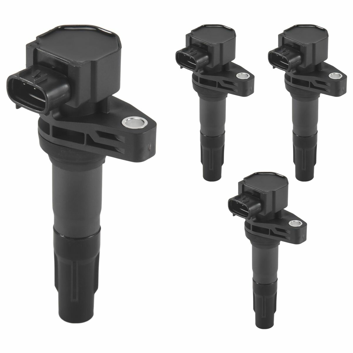 Комплект 4 катушки зажигания для F3 F3-R G3 G3-R L3 1.5L FK0398 473QB3705100 — простая установка, черный пластик