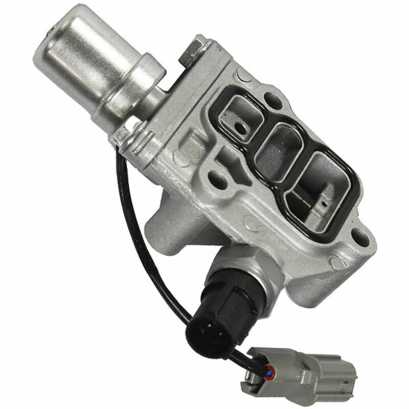 Клапан соленоида VTEC 15810-PLR-A01 (15810PLRA01) для Honda Civic / Acura EL 2001-2005, металлический, серебристый