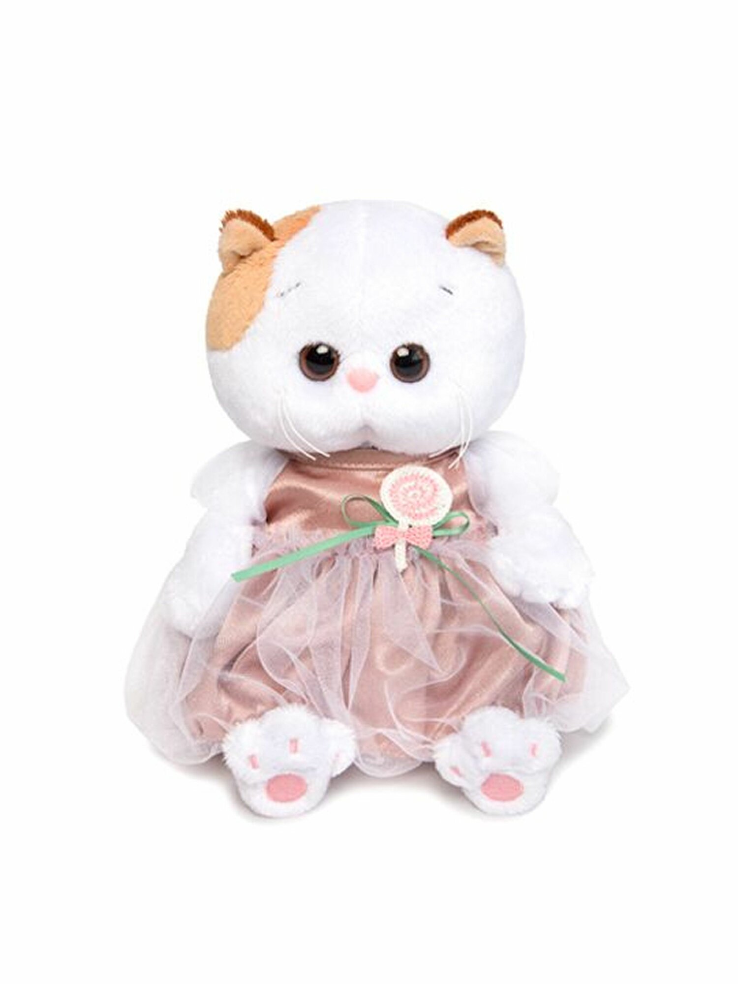 Мягкая игрушка Кошечка Ли-Ли baby в платье с леденцом
