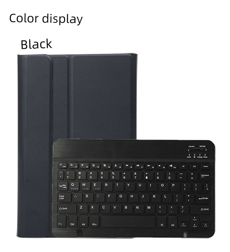 Подходит для Samsung Galaxy Tab A7 SM-T500, защитный чехол с отделением для стилуса, Bluetooth-мышью и клавиатурой,