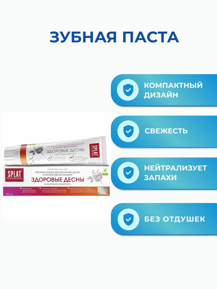 SPLAT Зубная паста Professional Здоровые десны 100 мл