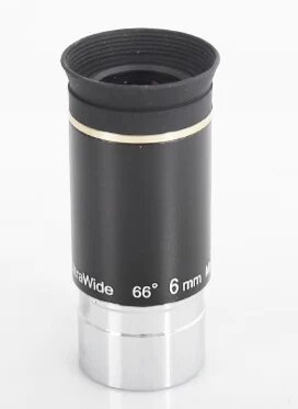 Celestron UW 6mm Ультраширокоугольный Окуляр для Астрономических Телескопов - Компактная Высокая Магнификация