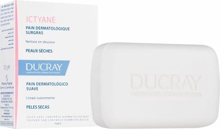Твердое мыло Ducray Ictyane, 100 г