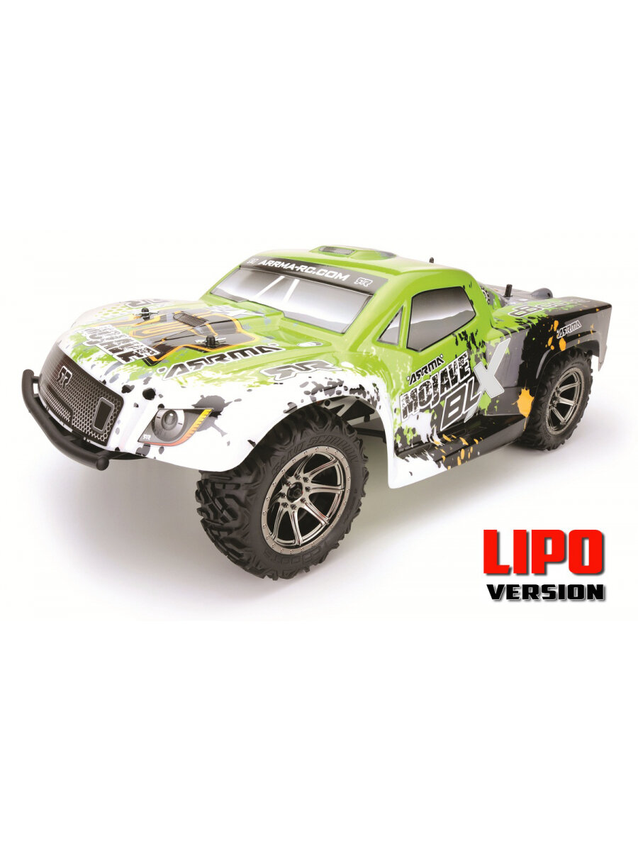 Дезерт трак ARRMA Mojave BLX 2WD 1/10 шорткорс внедорожник зеленый