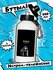 Бутылка для воды Девушка в черном