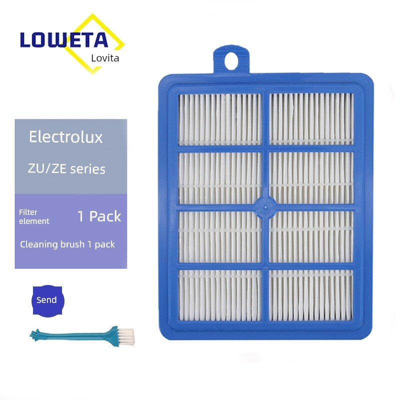 Подходит для аксессуаров для пылесосов Electrolux, фильтрующий элемент HEPA серии ZU ZE. 1 упаковка + щетка для чистки