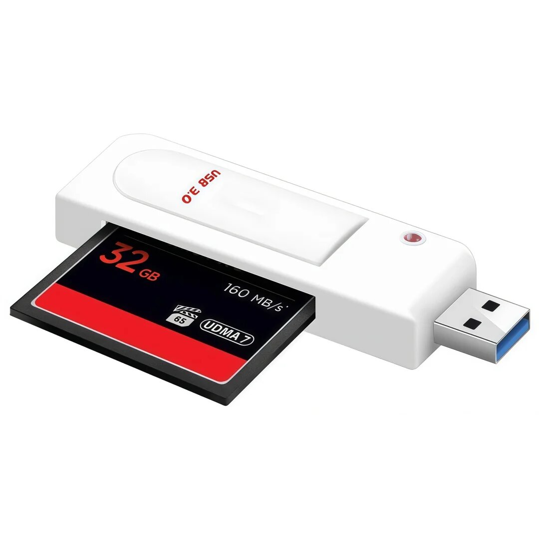 Uras USB 3.0 CF Card Reader — фото 1