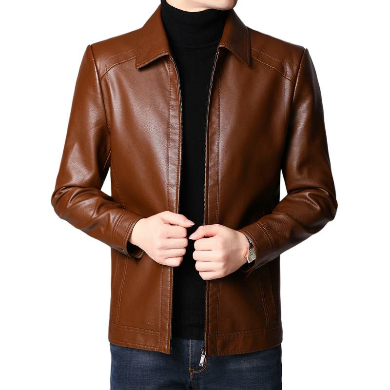 Куртка кожаная Pierre Cardin