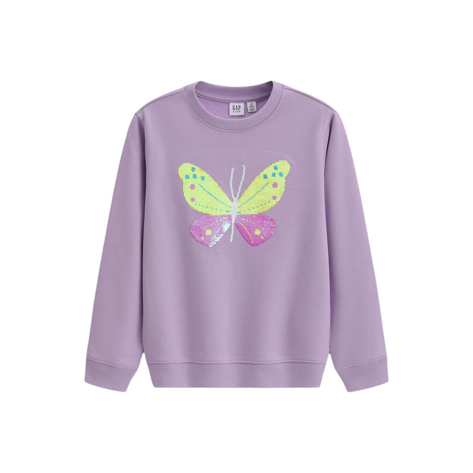 Толстовка GAP, размер 140, фиолетовый
