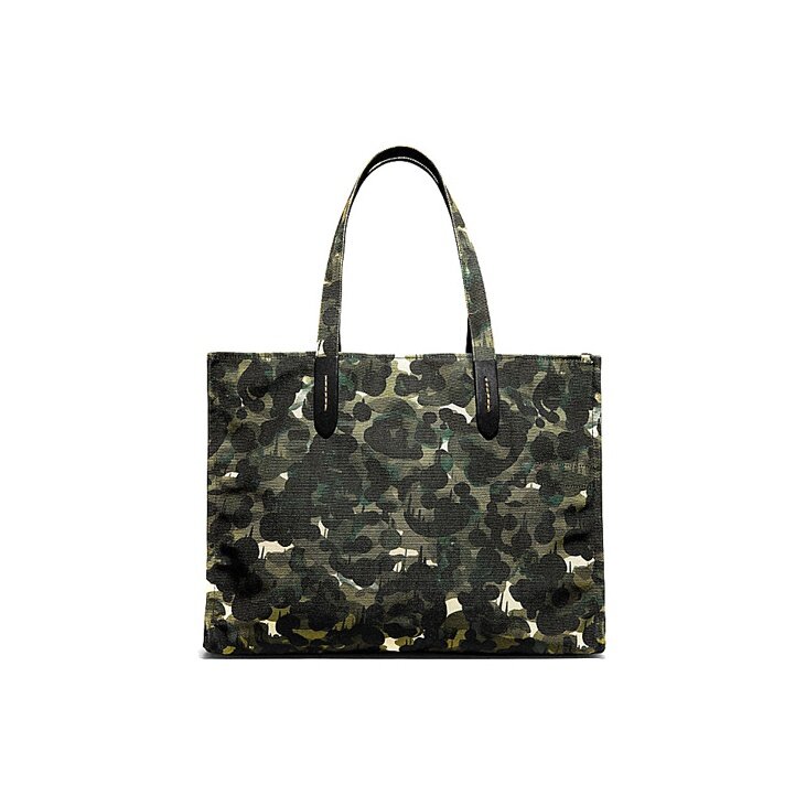 Сумка Coach Pride, фактура тиснение, black — фото 1