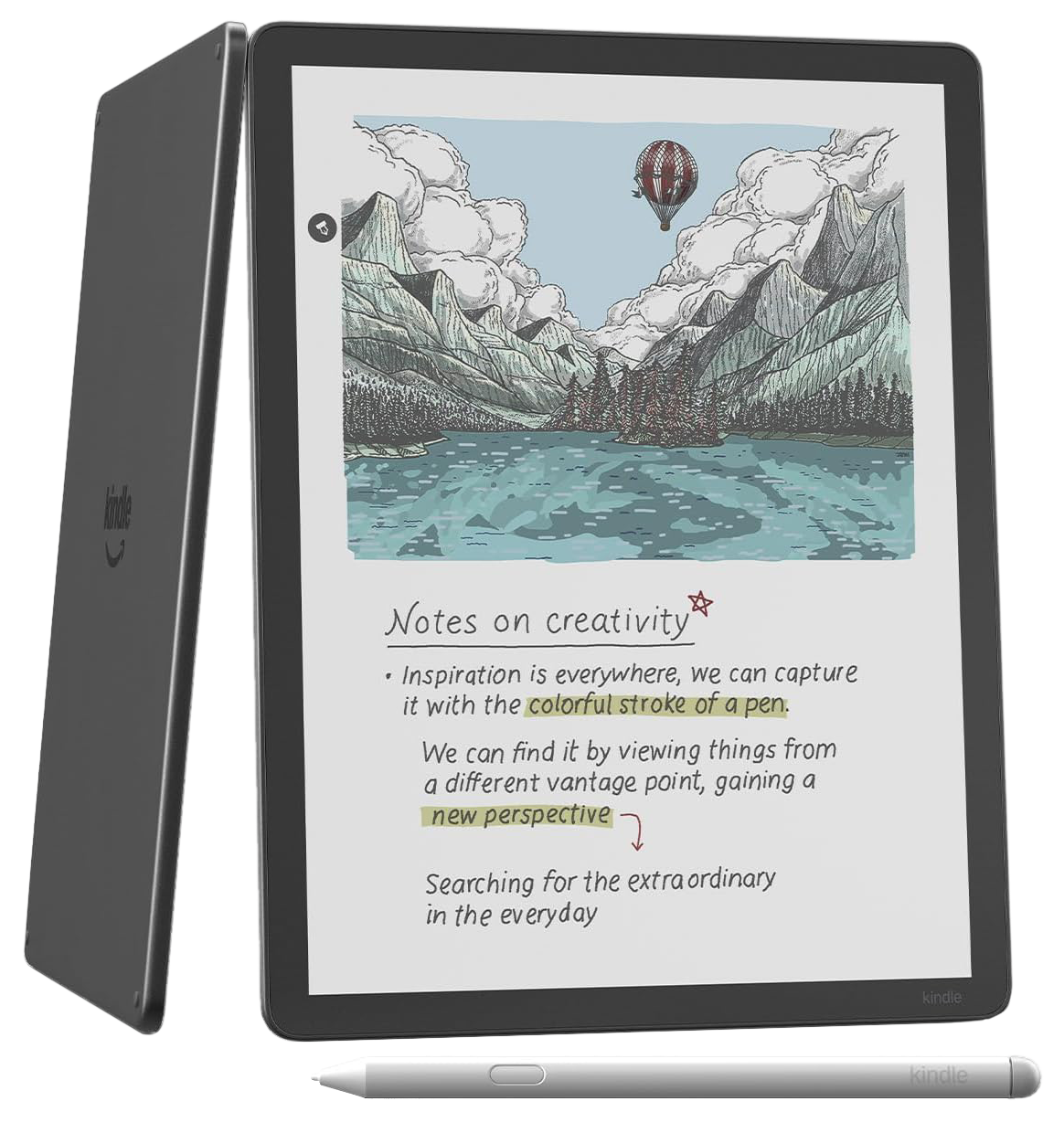 Электронная книга Amazon Kindle Scribe Colorsoft, 32Gb, цветной дисплей,11", Graphite