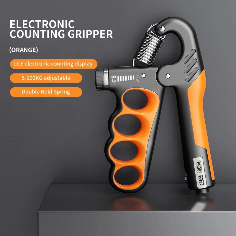 Электронный счетчик Gripper, оранжевый, 5-100 кг