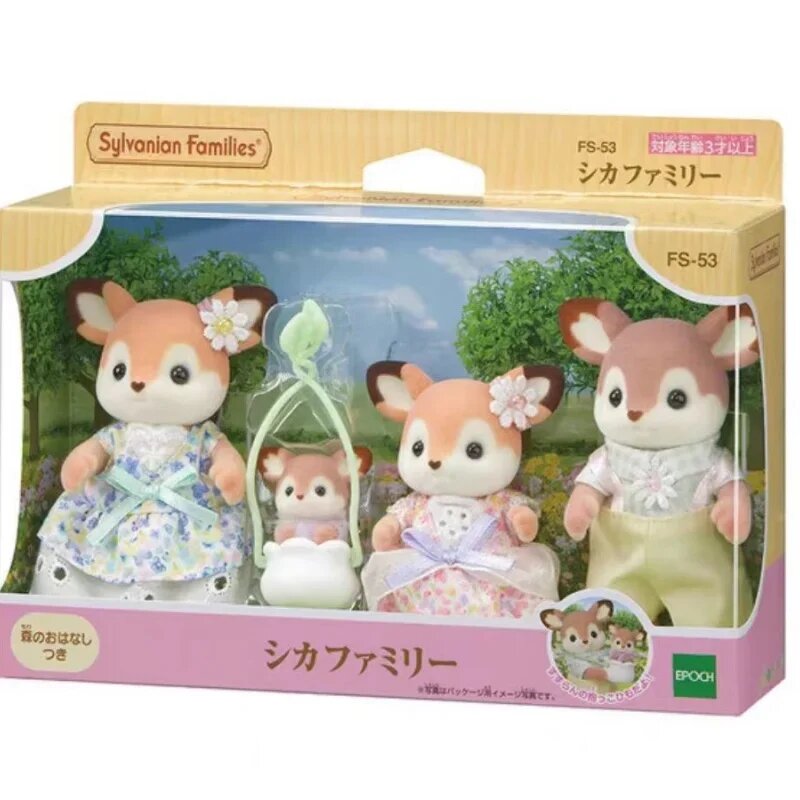 Sylvanian Families виниловая фигурка пятнистого оленя