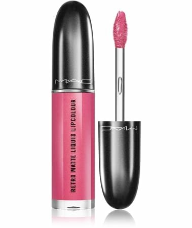 Губная помада M.A.C. Retro Matte Liquid Lipcolour, metallic rose, 5 мл