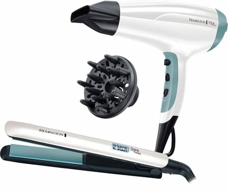 Фен для волос Remington Shine Therapy incl S8500GPl D5216, для женщин