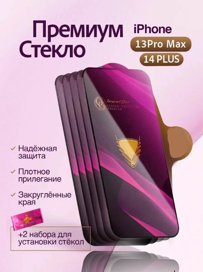 Защитное стекло на iPhone 13 Pro Max/ 14 PLUS