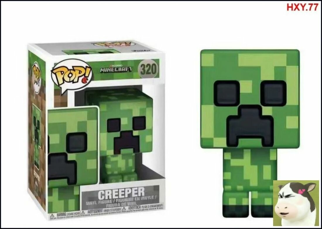 Эксклюзивный Creeper из Майнкрафт, Funko Pop
