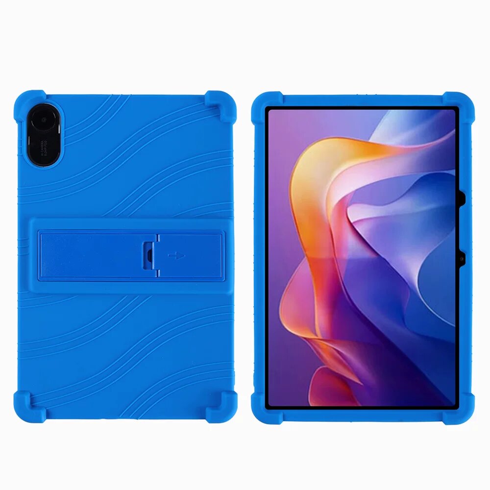 Чехол для планшета Redmi Pad 2, противоударный силиконовый чехол, модель 2025 года, полное покрытие краев, усиленные
