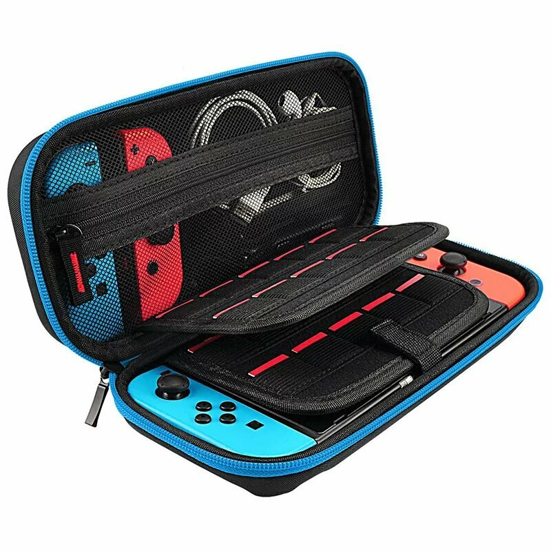 Черная молния жесткий чехол для Nintendo Switch контроллера портативная сумка для хранения аксессуар для гейминга