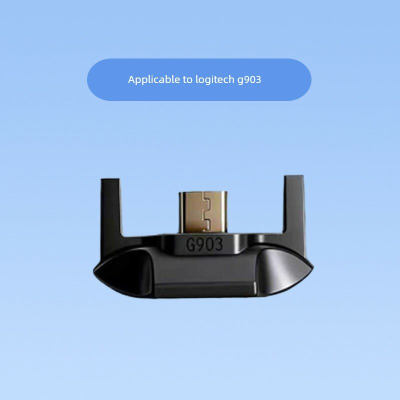 Адаптер для мыши Logitech G903 - переходник Micro USB в Type-C, зарядный конвертер для высокопроизводительных
