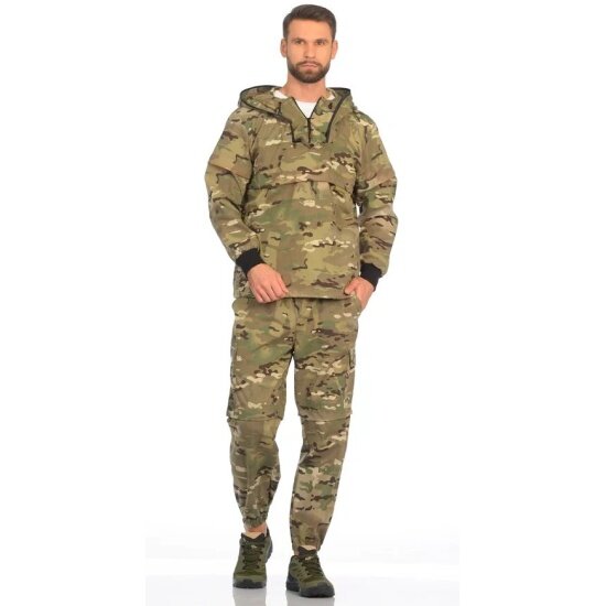 Костюм летний Huntsman Антигнус-Люкс ткань Твил-Пич цвет Мультикам р.60-62/182-188