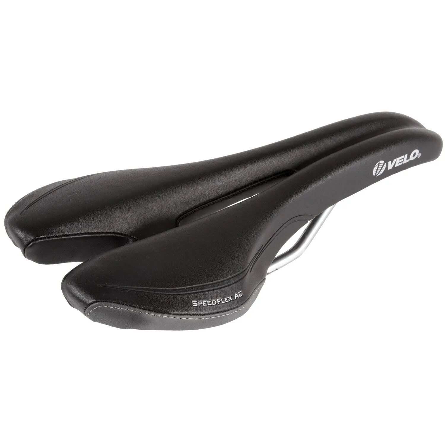 Седло Velo SpeedFlex AC, спорт. 275x130мм, Air Channel, 276г, черный