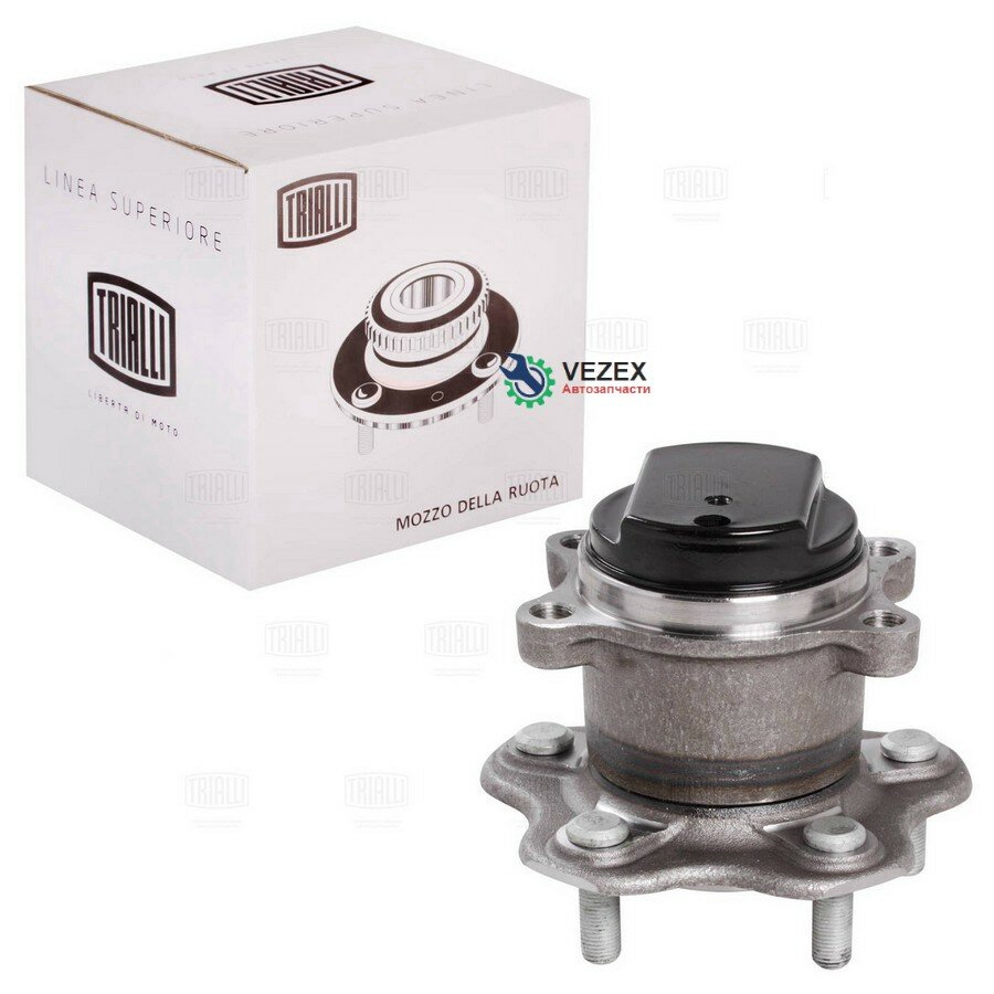 TRIALLI MR1482 Ступица задн. в сборе с подшип. Nissan Qashqai 06- 2WD MR 1482
