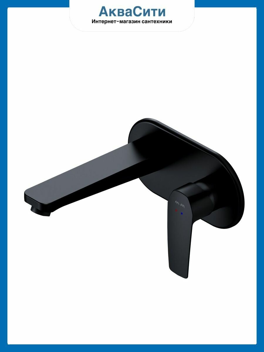 Смеситель для раковины AM.PM Gem Black Edition F90A72222