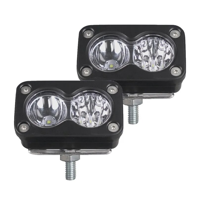 2шт LED рабочий фонарь 3" белый для внедорожника