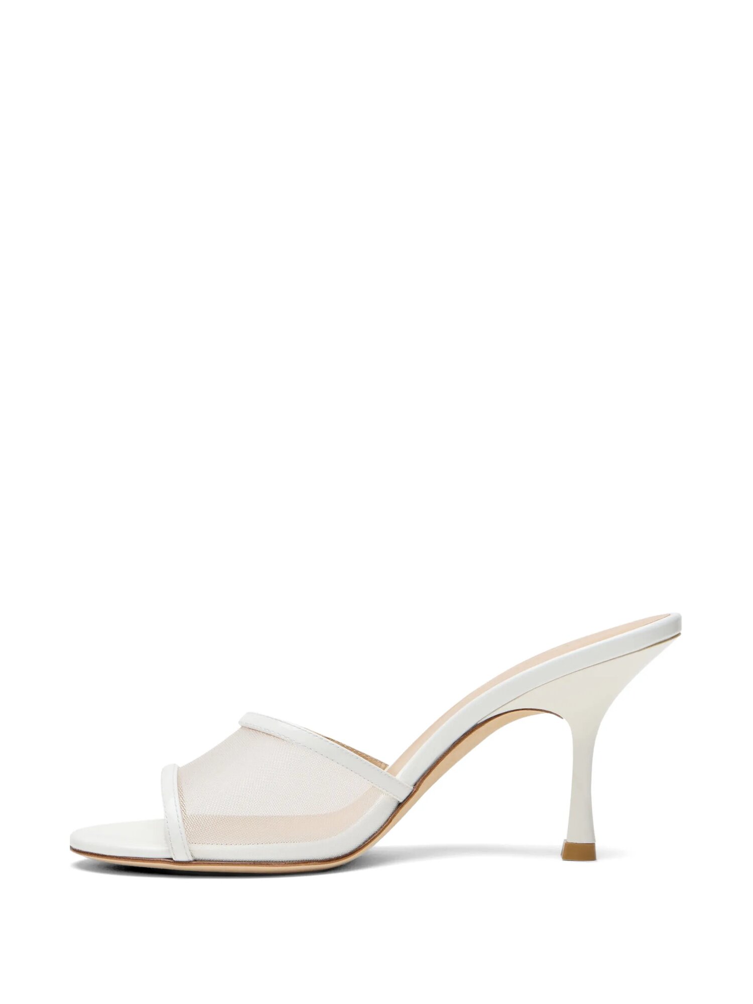 Мюли Stuart Weitzman Bareitall 8.5, размер 36.5, white — фото 1