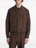 Куртка GRAYED Elasticated-hem button-up jacket, размер 52, brown