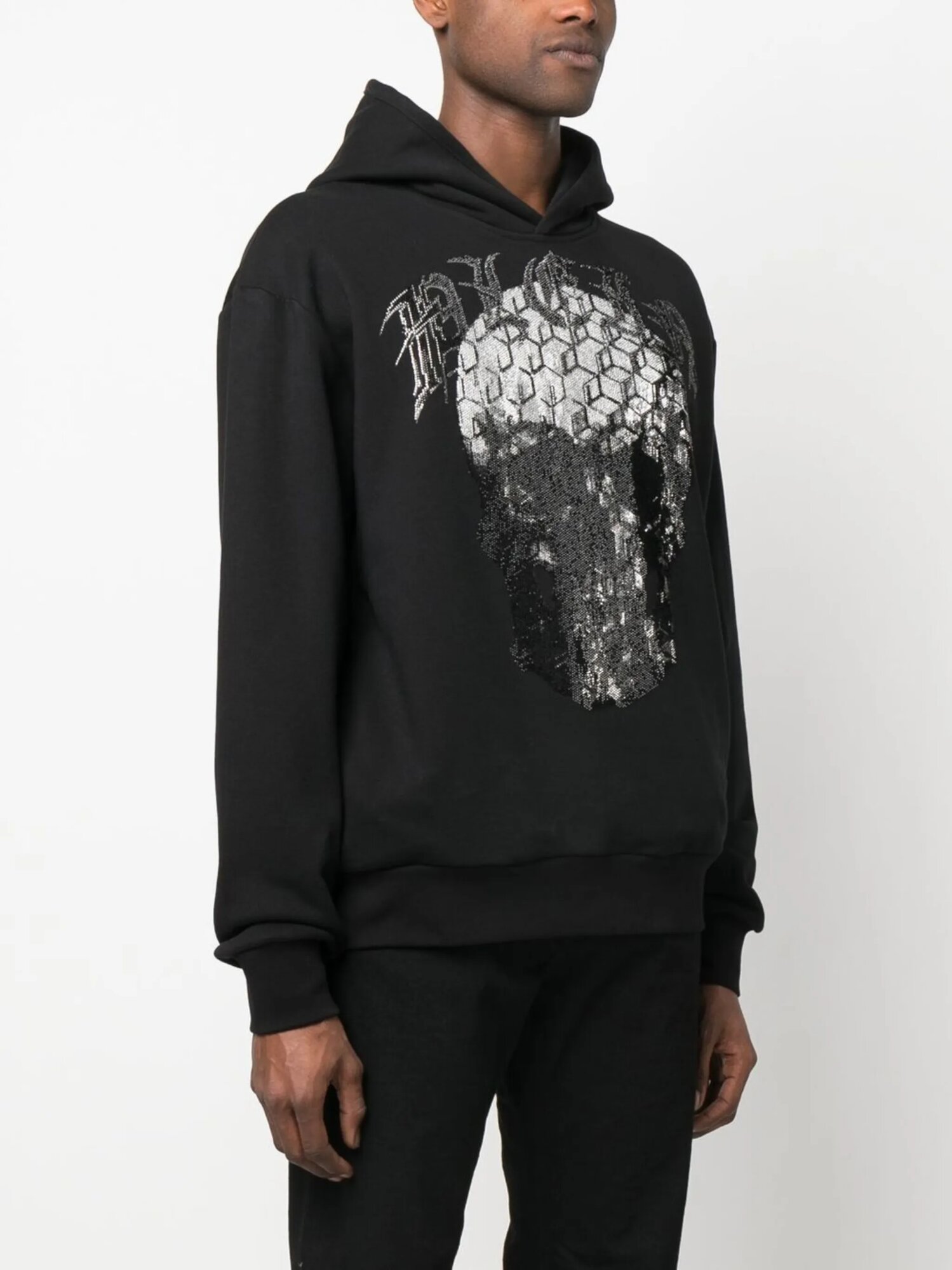Худи PHILIPP PLEIN Graphic-print pullover hoodie, размер 50 — фото 1