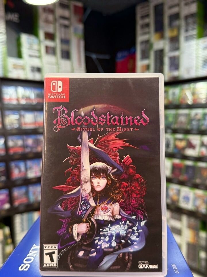 Игра Картридж Bloodstained Ritual of the Night (Nintendo Switch) (Русская версия) (Box)