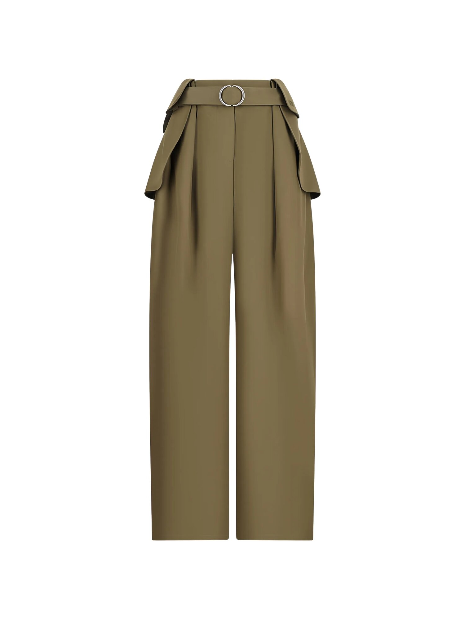 Брюки карго Belted pleated cargo-pants