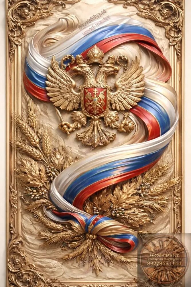 Рельефная металлическая вывеска (20х30см)