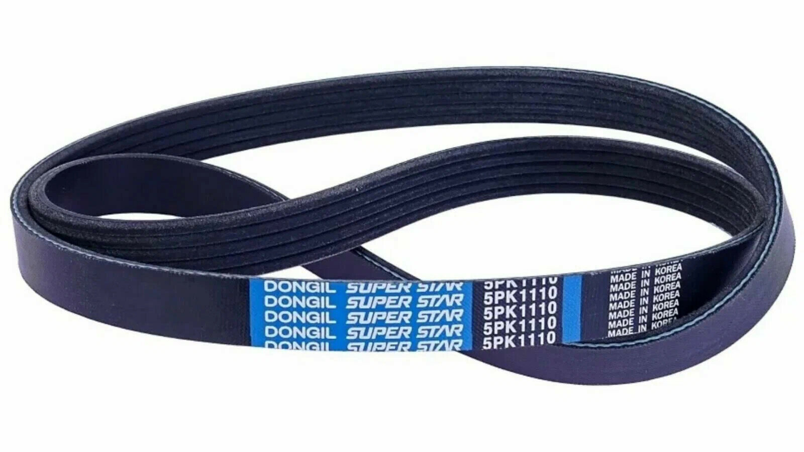 Ремень поликлиновой DONGIL SUPER STAR 5PK1110 Toyota Corolla 1.8D, 2.0D 08-87-02-00, Carina II, E 2.0D, 2.0GLI 10-83-06-93