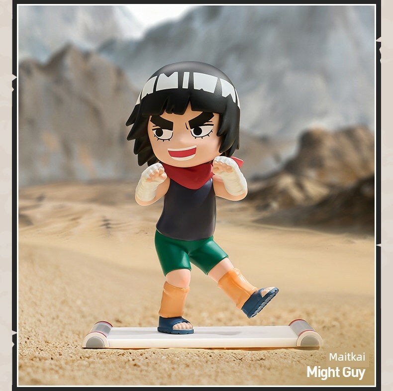 POPMART Naruto Shippuden: Серия «Детство» — Фигурка в слепой коробке, декоративный подарок Майткай [Подтверждение