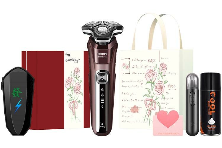 Электробритва унисекс PHILIPS S5831 водонепроницаемая, S5000 Collection Valentine's Day Box Set