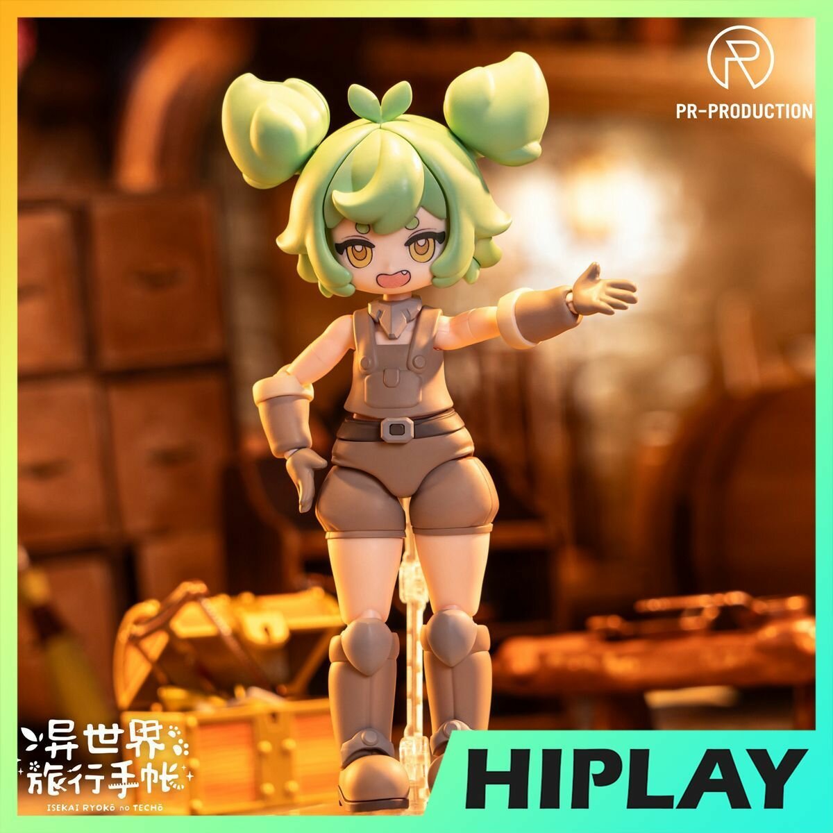 HIPLAY PR Production ISEKAI Travel Notebook Series 3 Novice Blacksmith Haley Smith Сборная модель